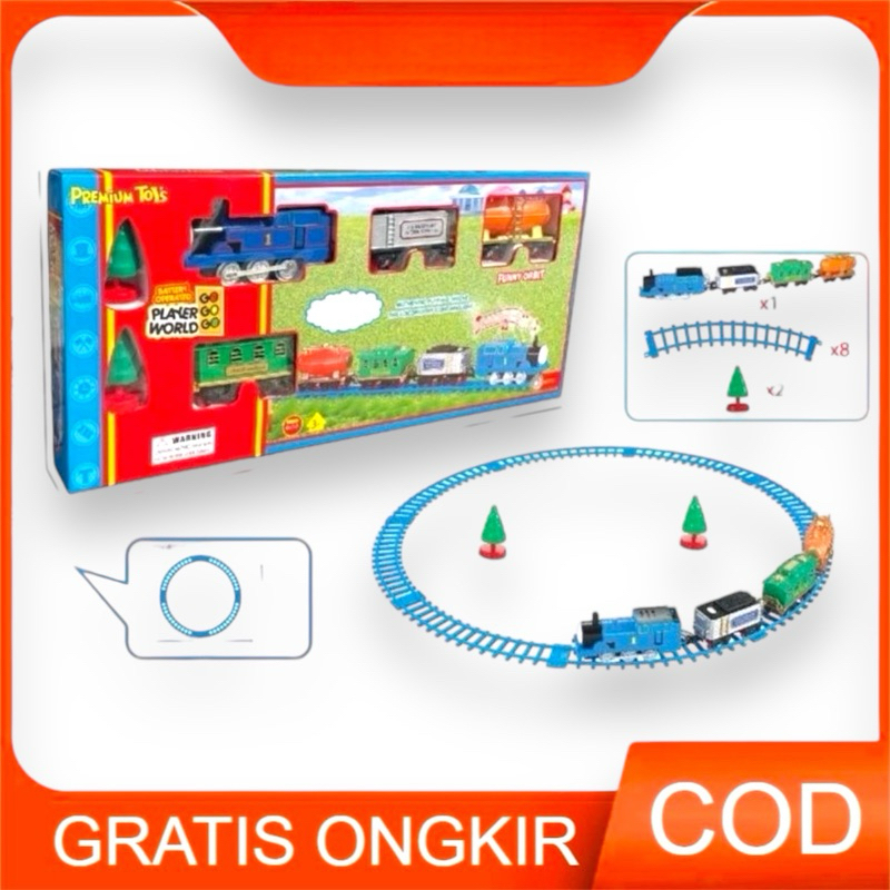 Jual Mainan Kereta Api THOMAS & FRIENDS Kereta Asap bisa mengeluarkan ...