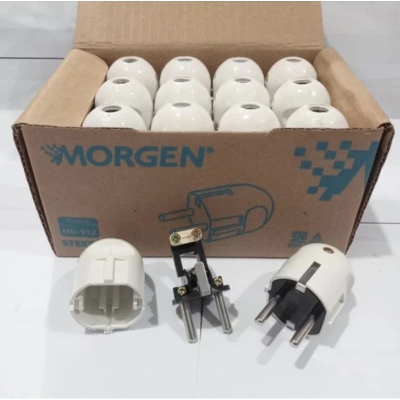 Jual YC - ( PAKET 1 KOTAK 60PCS ) STEKER ARDE MORGEN MG 912 COLOKAN ...