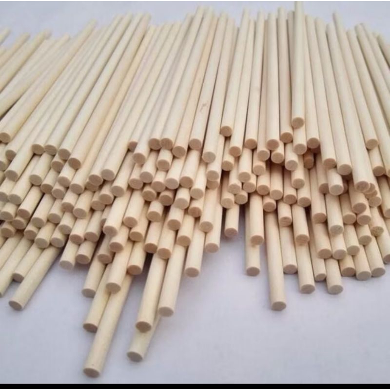 Jual KAYU RAMIN / KAYU DOWEL UNTUK MACRAME MAKRAME 20 DAN 30 CM KAYU ...