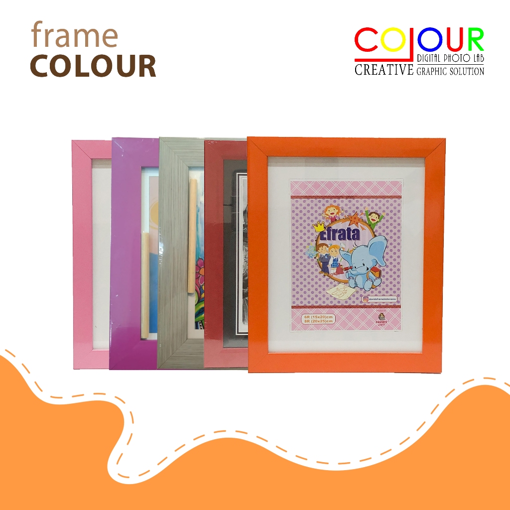 Jual FRAME / BINGKAI 3R, 4R, 5R, 6R, 8R, 10R, 10RJ COLOR | Shopee Indonesia