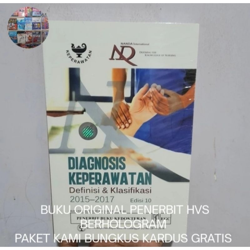 Jual Buku Original Hologram Diagnosis keperawatan Definisi klasifikasi 2015-2017 edisi 10 NANDA ...