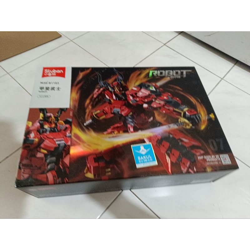 Jual brick sluban M38-B1183 Robot Mecha Samurai (mirip Takeda merah ...