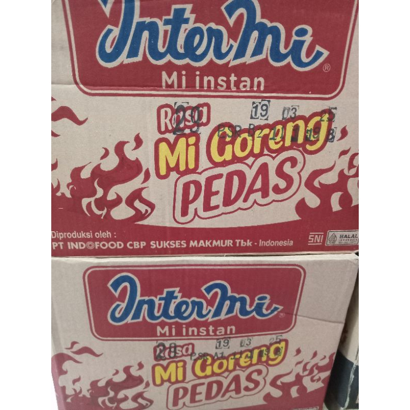 Jual ( 1 DUS ) Intermi Goreng PEDAS | Shopee Indonesia