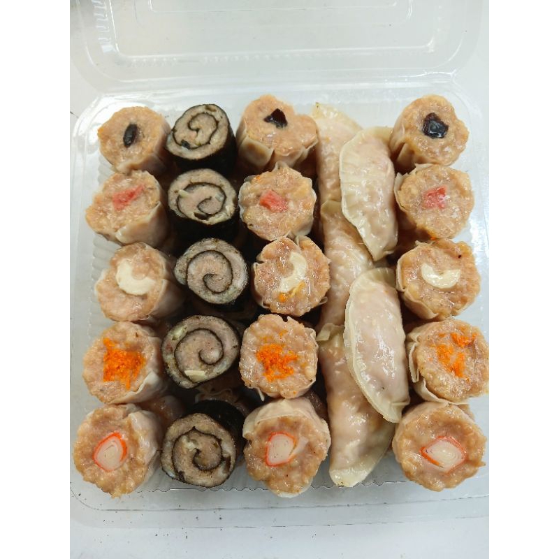 Jual Dimsum ayam frozen mix gyoza/nori,READY STOK SIAP KIRIM | Shopee ...