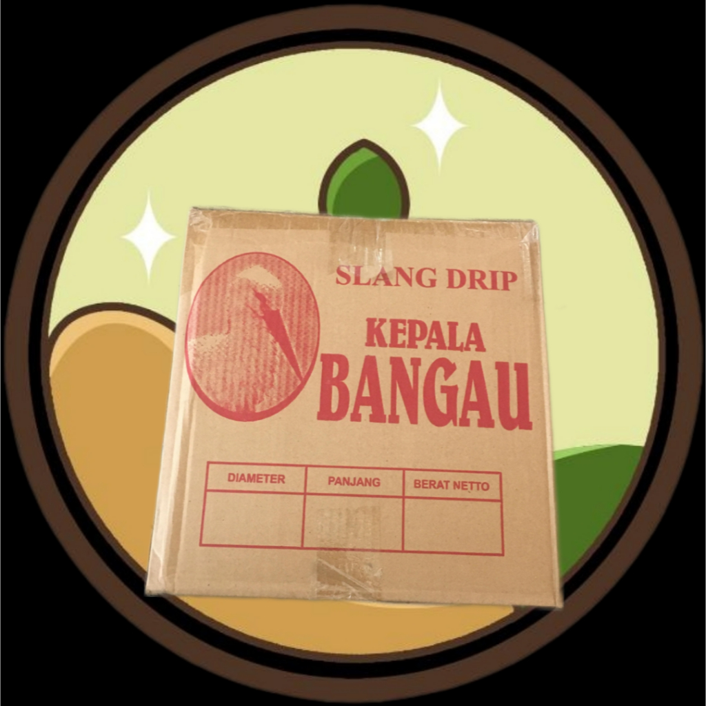 Jual Selang Irigasi / Selang Drip Cap Kepala Bangau 3/4 " | Shopee ...