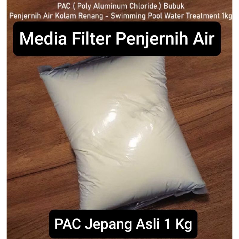 Jual Media Filter Air, PAC Jepang 1 KG Super Grade A, Media Penjernih ...