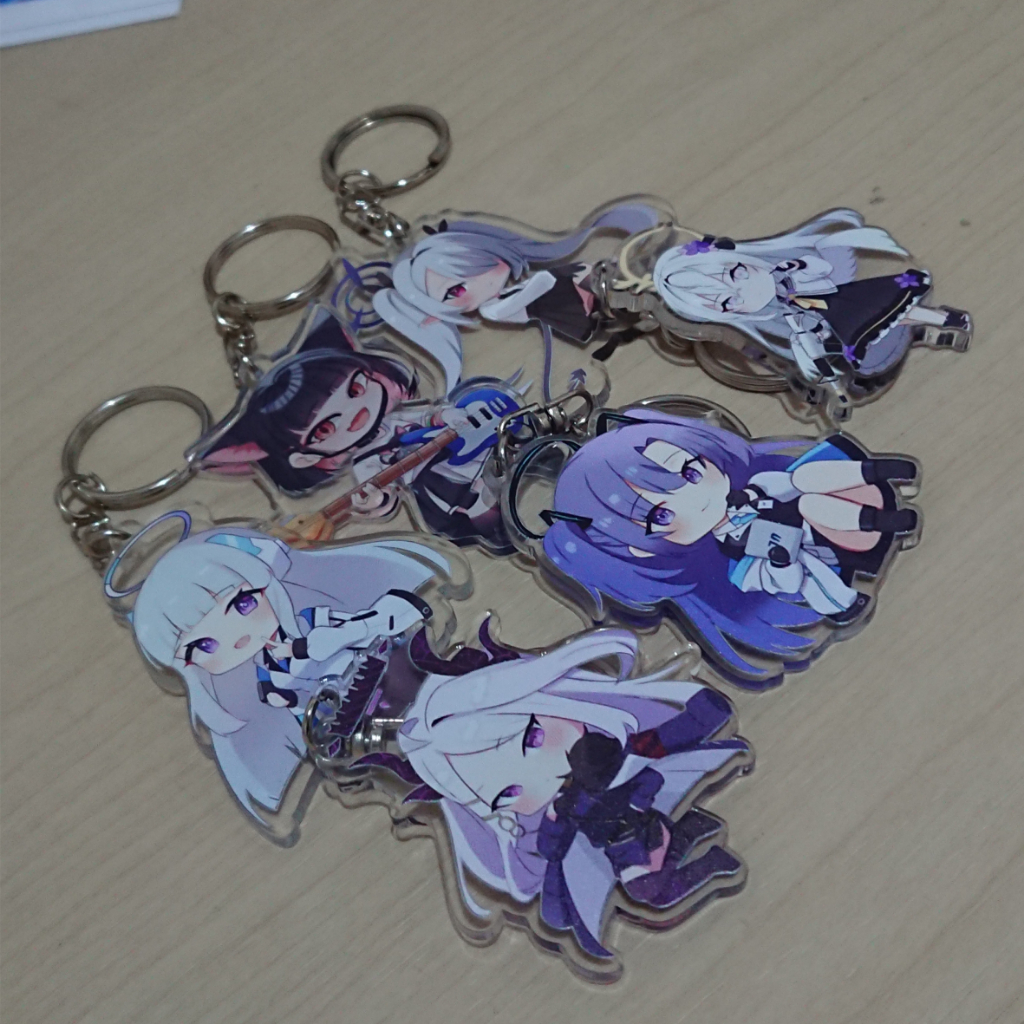 Jual Gantungan Kunci Game Blue Archive - Keychain Game Blue Archive ...