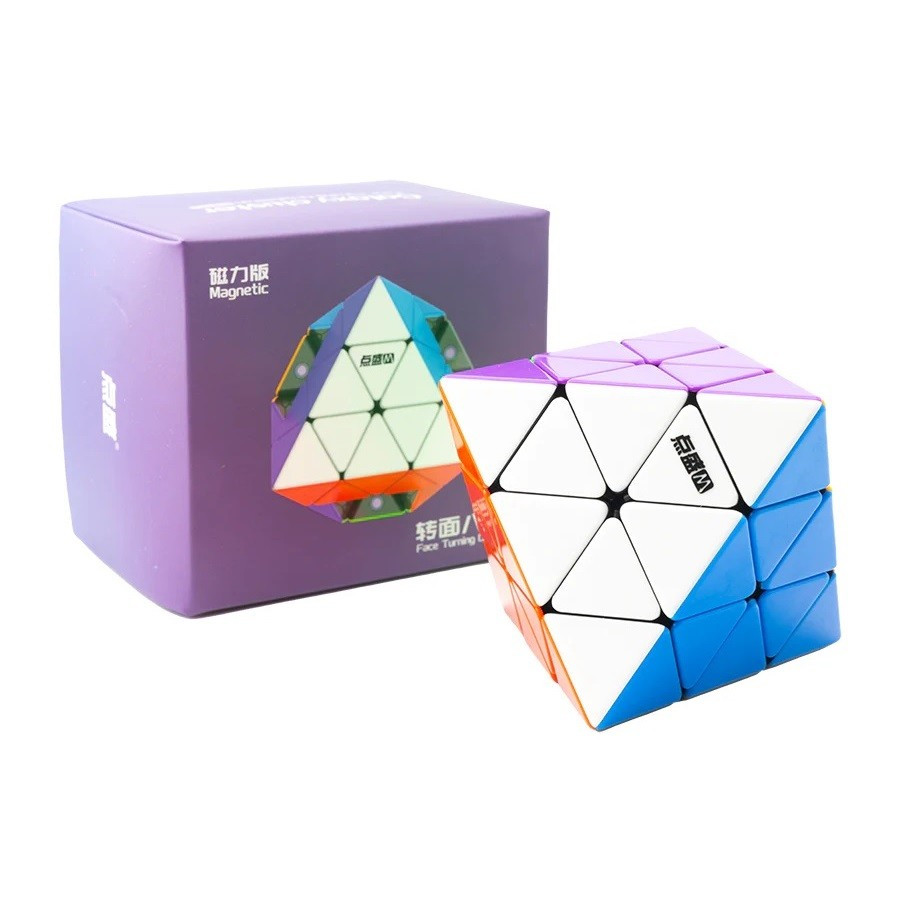 Jual Magic Cube DianSheng Galaxy FTO Magnetic Puzzle Stickerless Face ...