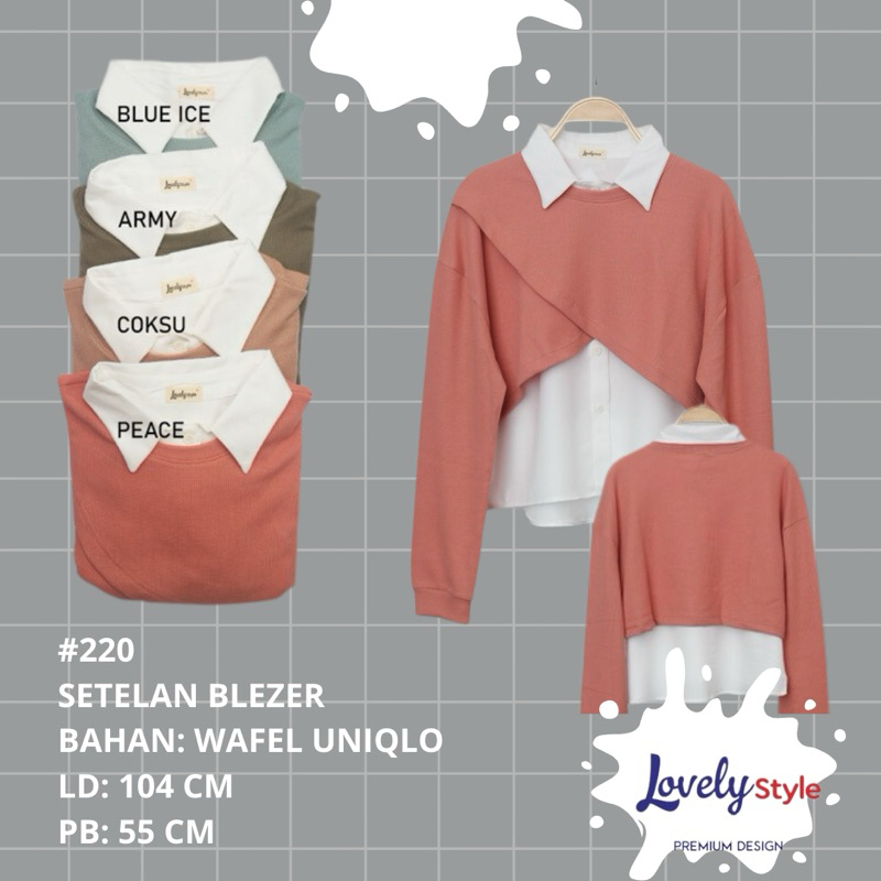 Jual Atasan Setelan Rompi Uniqlo WafeL , Bisa Di Pisah , 220 | Shopee ...