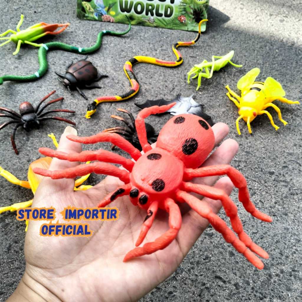 Jual UKURAN BESAR | Animal Insect World Ada Berbagai Macam Serangga Isi ...