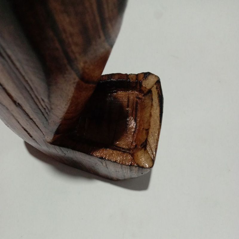 Jual asbak bali 20 cm asbak unik asbak rokok asbak kayu tempat puntung ...