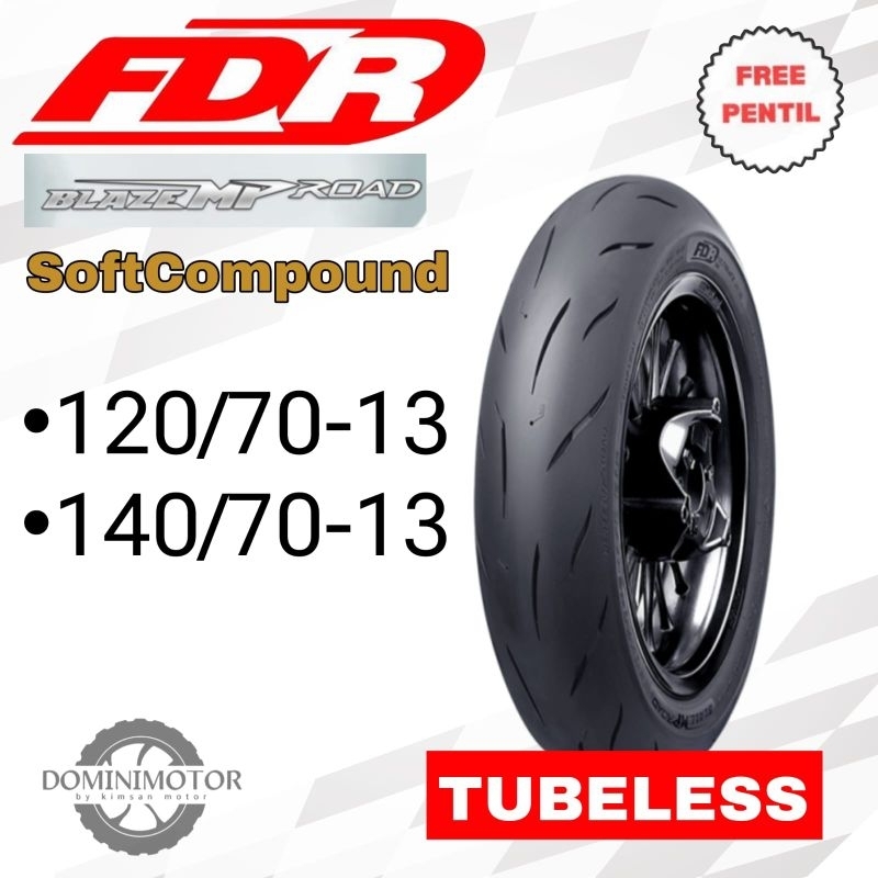 Jual Ban FDR Blaze Mp Road 120/70-13 140/70-13 Ring 13 Soft Compound ...