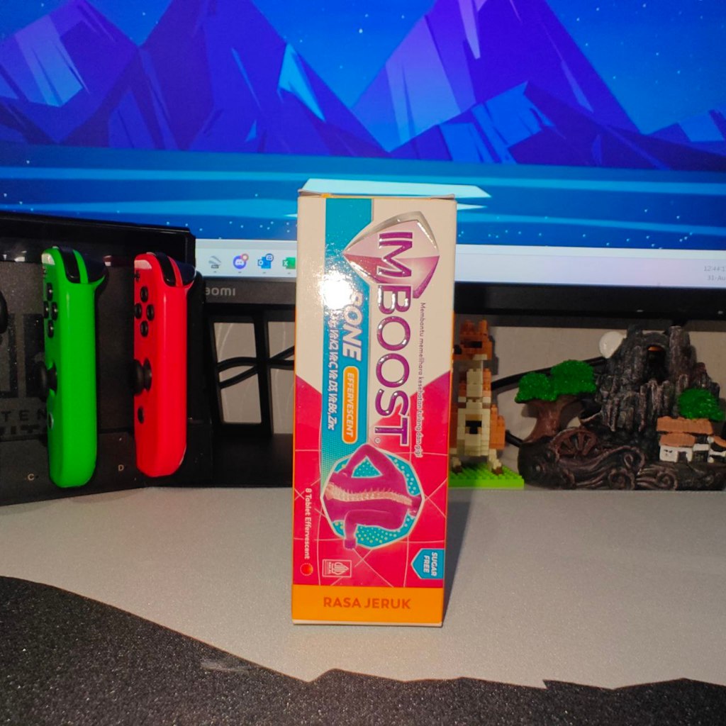 Jual Imboost Bone Effervescent Suplemen Tulang dan Gigi Rasa Jeruk @8 ...