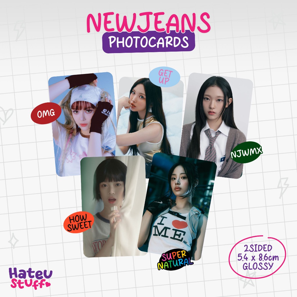Jual [all-in] NJZ Unofficial Photocard SUPERNATURAL, How Sweet, NJWMX, Get Up, OMG, Ditto ...