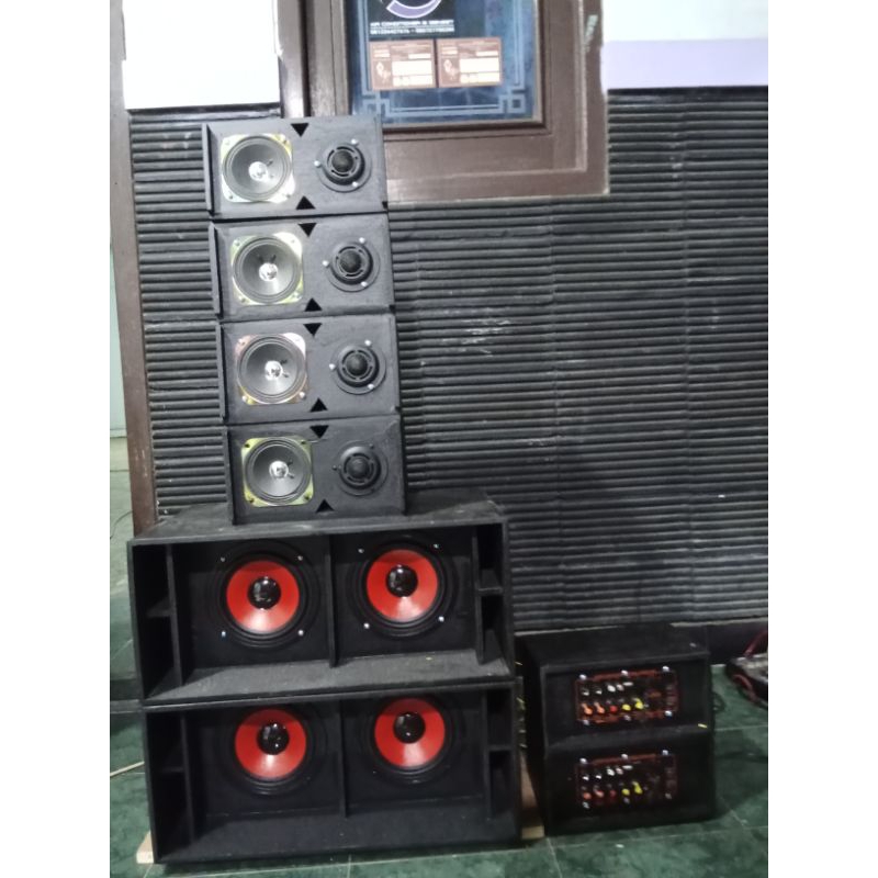 Jual miniatur sound horeg siap bunyi langsung colok listrik atau aki jg bisa | Shopee Indonesia