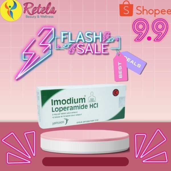 Jual IMODIUM 2MG 1 STRIP 10 /LOPERAMIDE HCL/OBAT DIARE | Shopee Indonesia