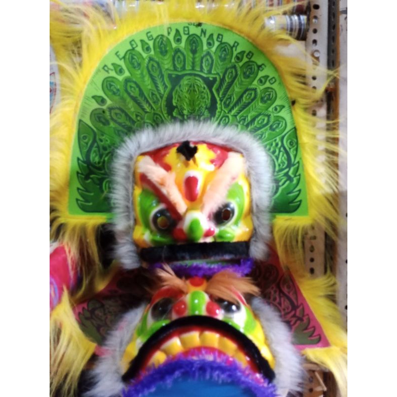 Jual topeng barongsai dan topeng barongan macan | Shopee Indonesia