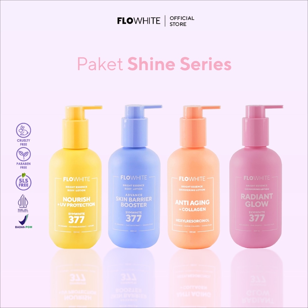 Jual FLOWHITE - Bright Essence Body Lotion 200 ML | Shopee Indonesia