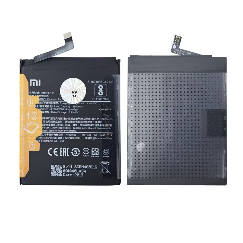 Jual BATERAI Batre Baterry Xiaomi Redmi 6A BN37 ORIGINAL | Shopee Indonesia