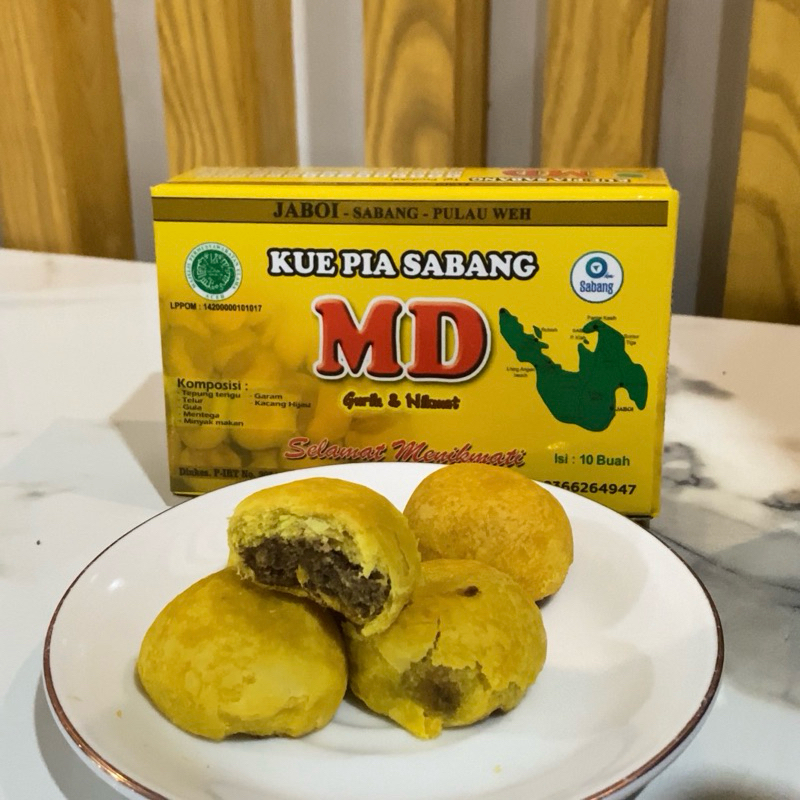 Jual Bakpia MD Sabang/ kue pia kacang hijau / oleh oleh kota sabang ...