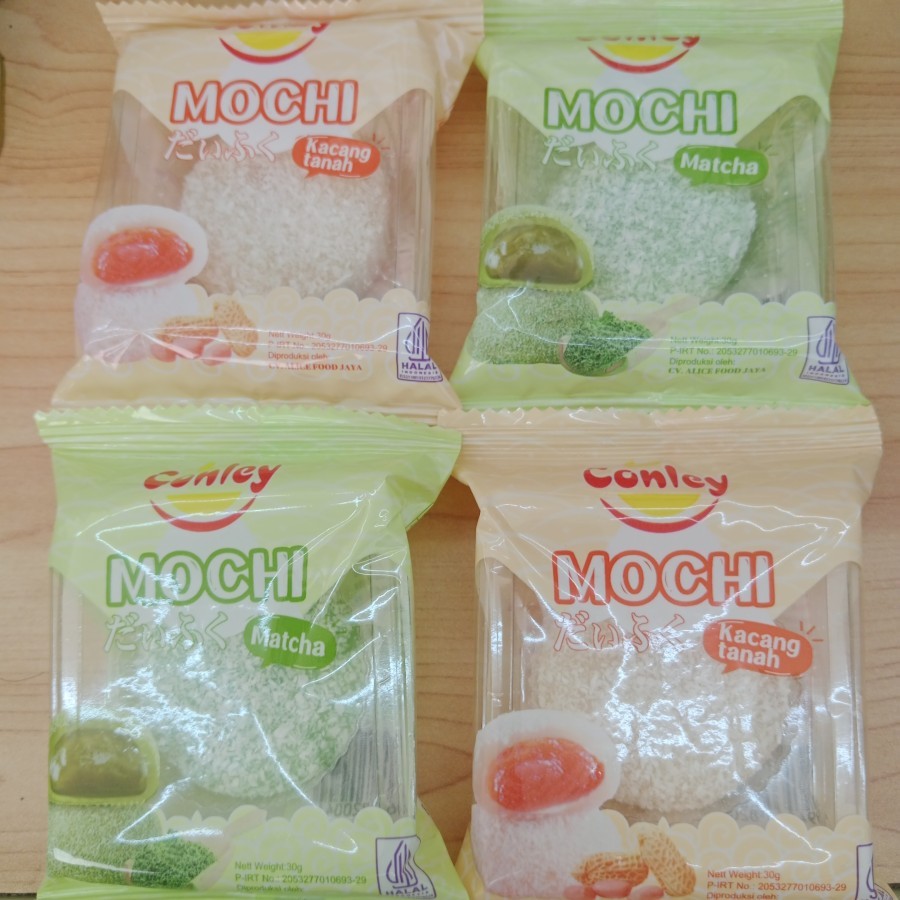 Jual Conley Mochi Lembut Dan Enak 30 Gram All Varian Rasa | Shopee ...