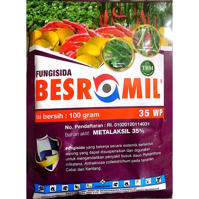 Jual Fungisida Besromil Obat Busuk Buah, busuk batang | Shopee Indonesia