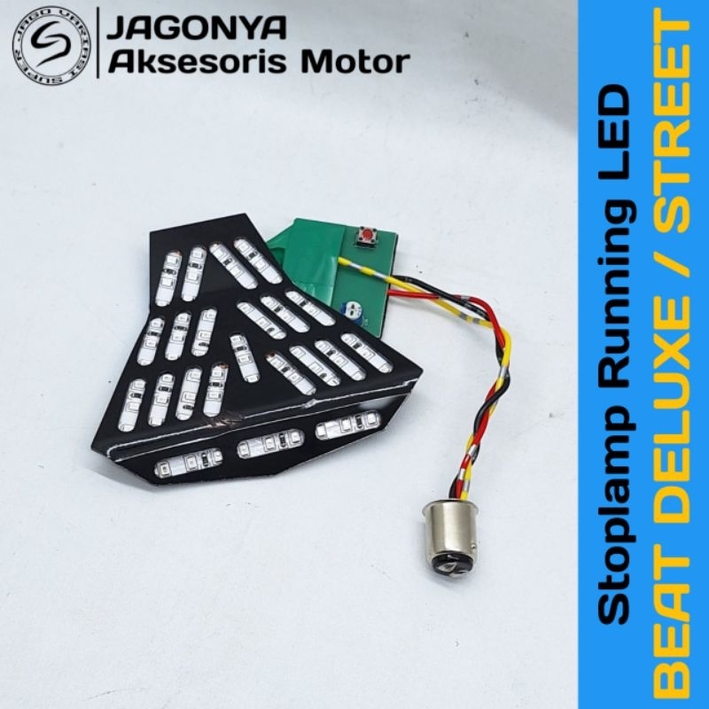 Jual Stoplamp Lampu Rem Belakang Running Led Beat New Beat Deluxe Beat ...
