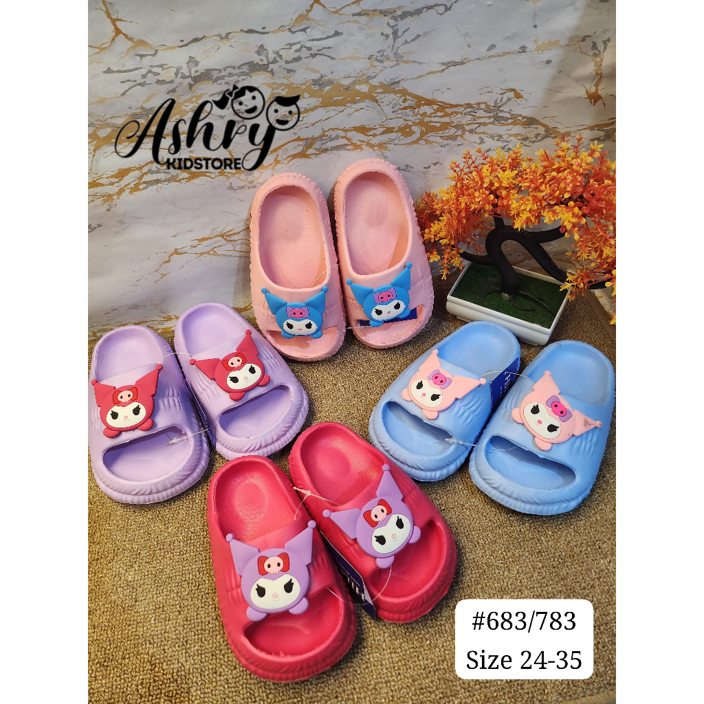 Jual ASHRY KIDSTORE #683/783 Sendal Karet Kuromi Import | Shopee Indonesia