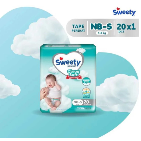 Jual Sweety Silver Comfort Tipe Perekat NBS-20 Sweety Cloud Soft ...