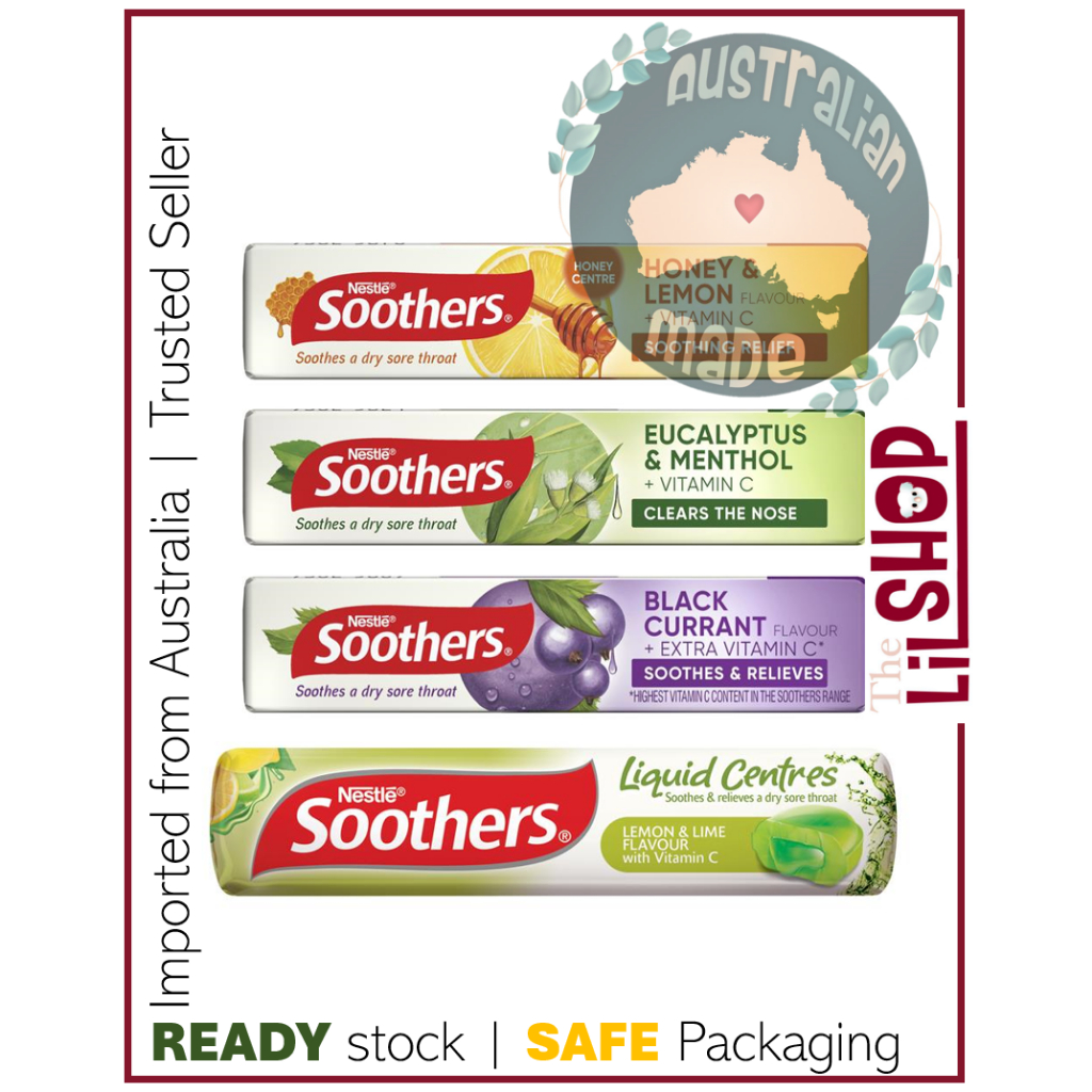 Jual Nestle Soothers Throat Lozenges Pack of 10 : Blackcurrant ...
