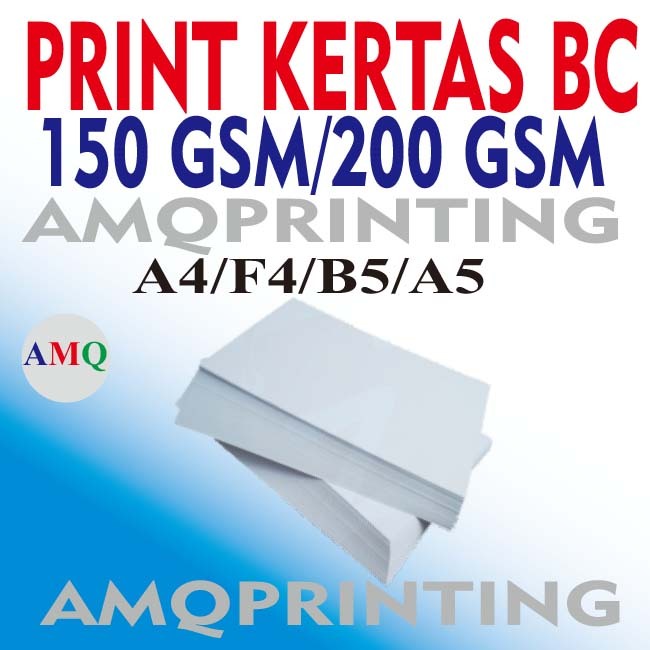 Jual PRINT KERTAS BC | Shopee Indonesia