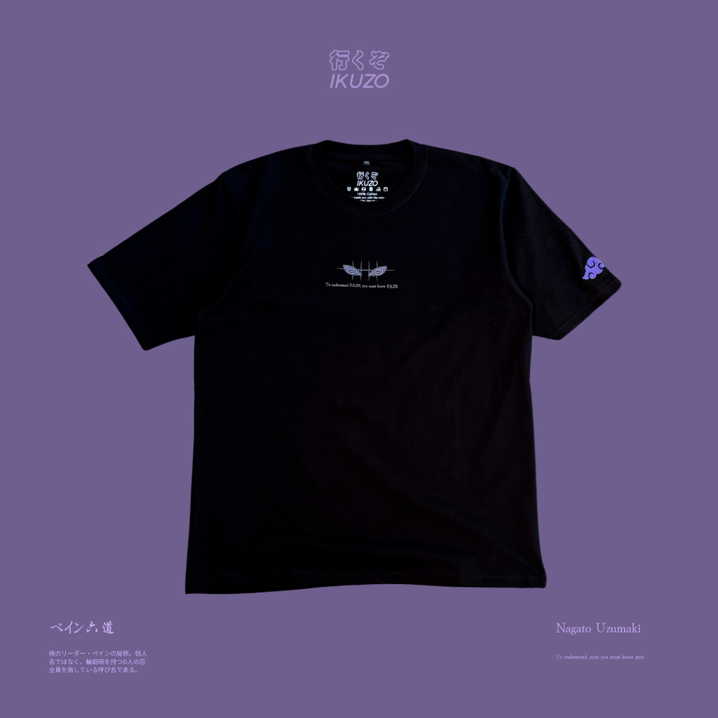 Jual Baju Pain akatsuki | Ikuzo.studio | Kaos Anime | Shinra tensei ...