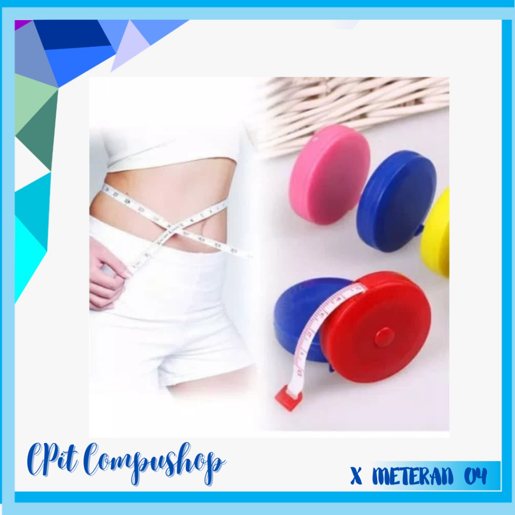 Jual METERAN JAHIT BULAT / METERAN JAHIT MINI / METERAN KAIN ALAT UKUR ...