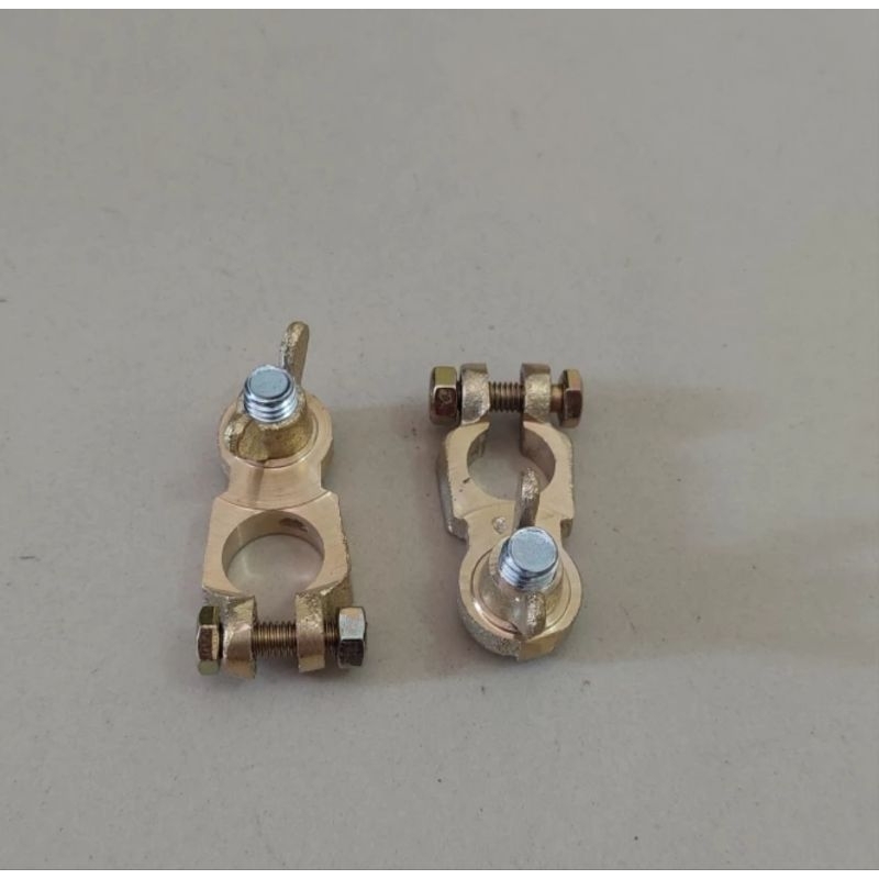 Jual Kepala Aki / Kepala Batteray Besar Tebal Kuningan NS70 | Shopee ...