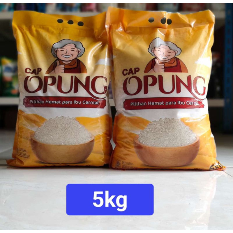 Jual BERAS CAP OPUNG KEMASAN 5KG | Shopee Indonesia