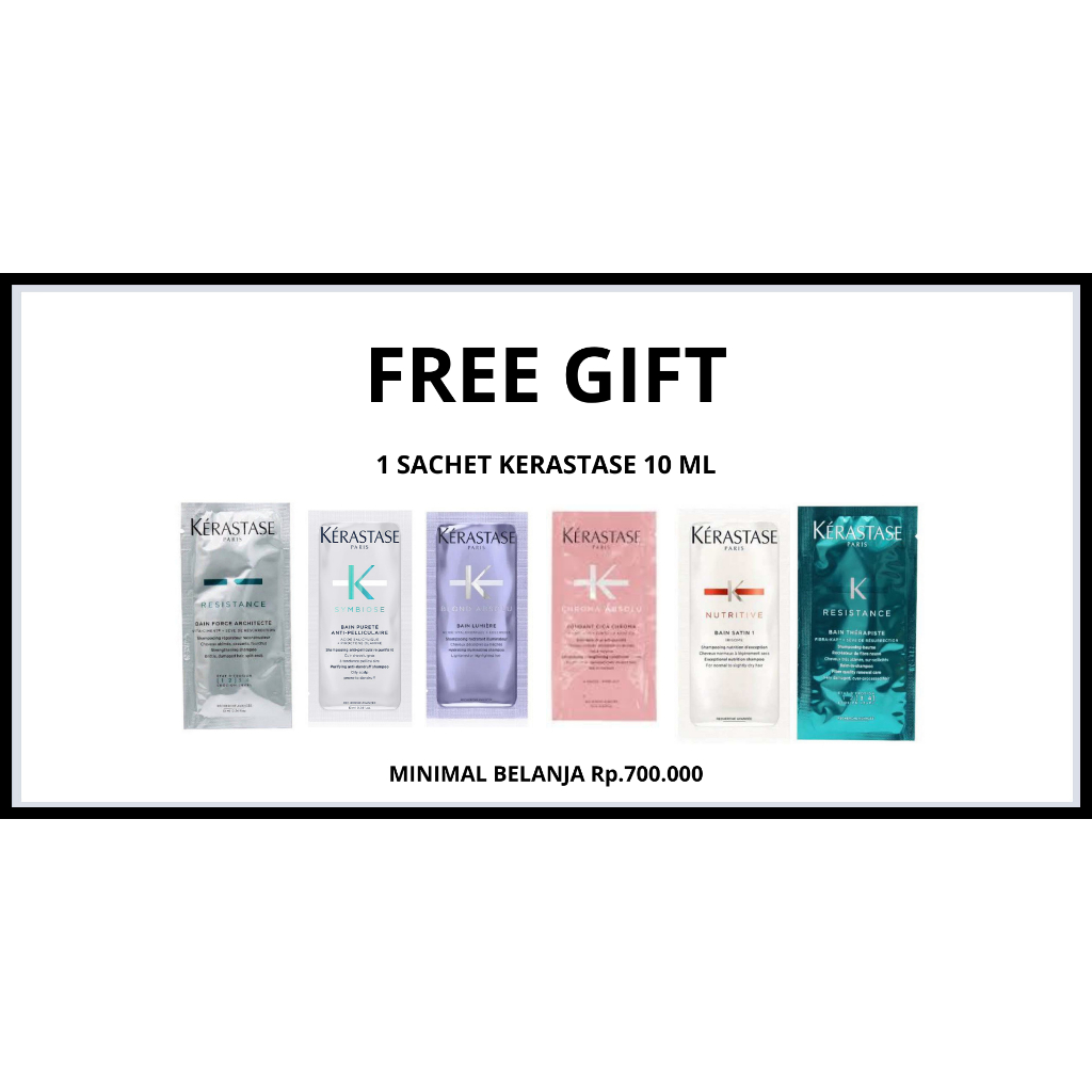 Jual HADIAH KERASTASE SACHET 10ML (RANDOM TIDAK BISA PILIH VARIAN ...