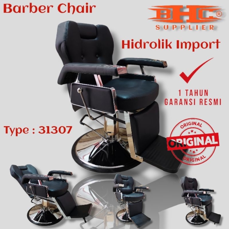 Jual Barber Chair Hidrolik Import 31307 Kursi Barbershop Kursi Barber ...
