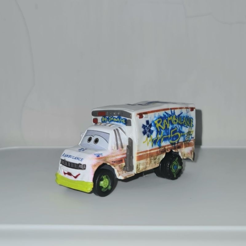 Jual Cars Disney Pixar Diecast Dr Damage Mobil Mainan Anak Metal ...