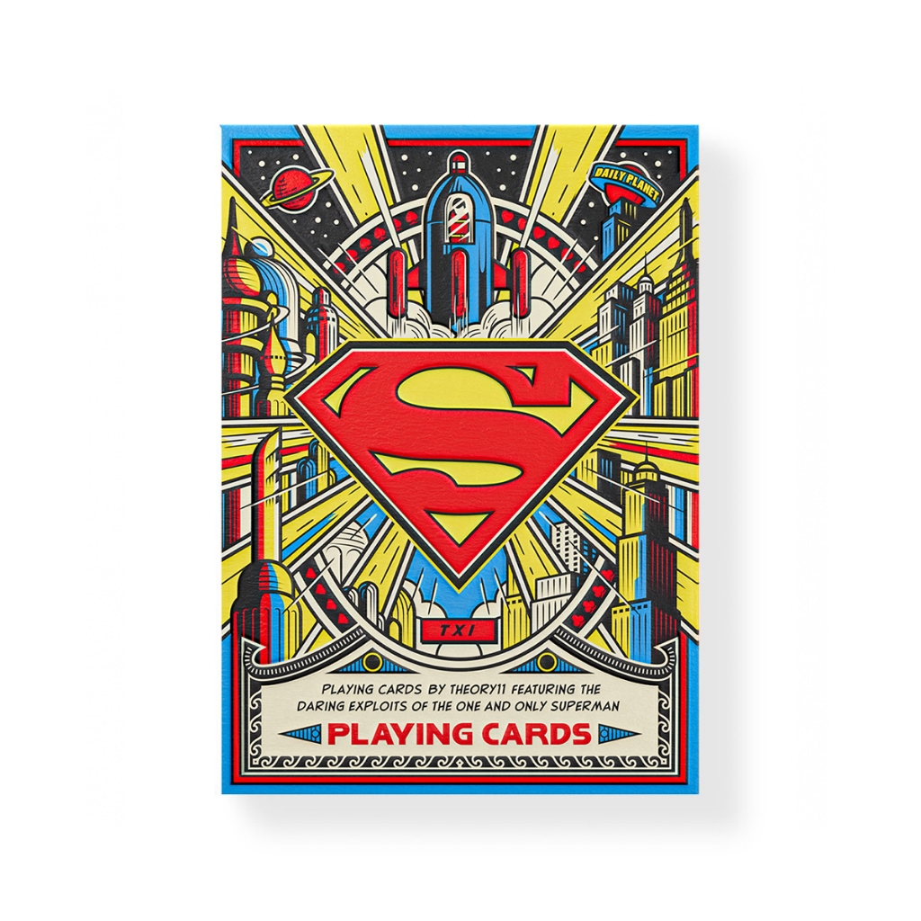 Jual Kartu Remi Import Superman by Theory11 (Playing Cards) | Shopee ...