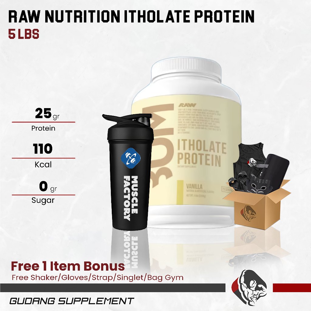 Jual RAW CBUM BUM Itholate 5 Lbs Whey Protein Isolate | Shopee Indonesia