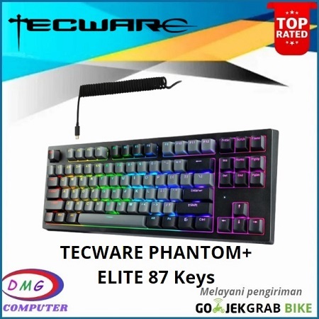 Jual TECWARE PHANTOM+ ELITE 87 Keys - Wireless RGB TKL Mechanical ...