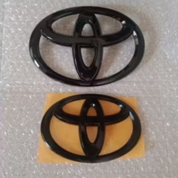 Jual LOGO EMBLEM SIMBOL TOYOTA INNOVA REBORN NYA FORTUNER HITAM BLACK ...