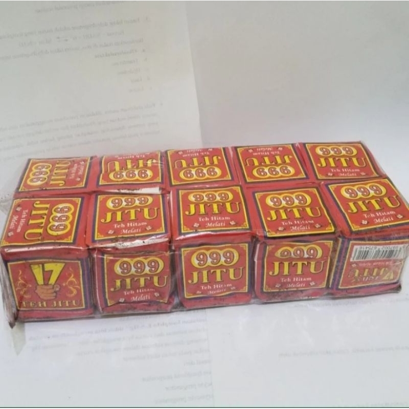 Jual Teh JITU Wangi Melati per 1 slop ( isi 10 pcs ) | Shopee Indonesia