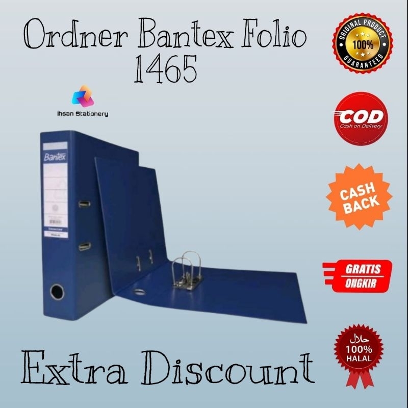 Jual Ordner Bantex Folio 1465 (1 Pcs) | Shopee Indonesia