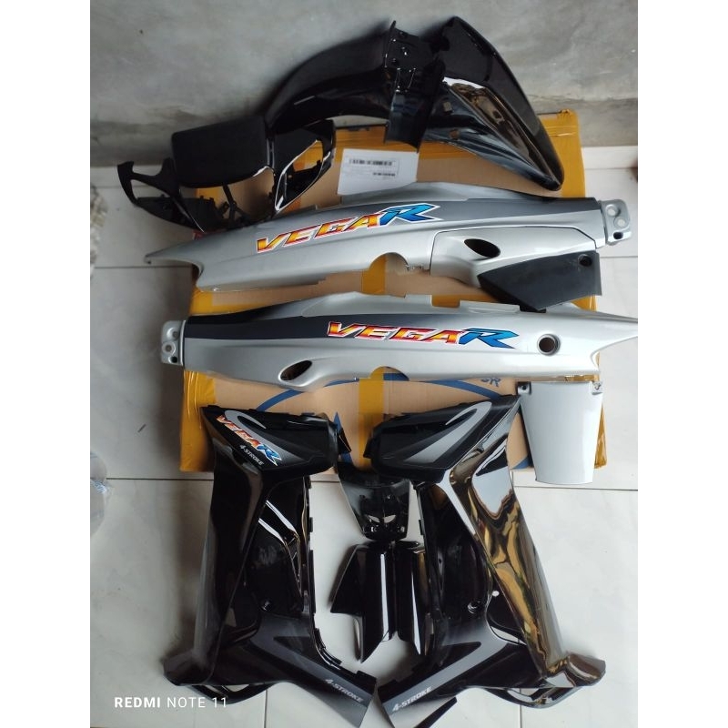 Jual full set cover bodi vega old vega lama full halus warna hitam ...