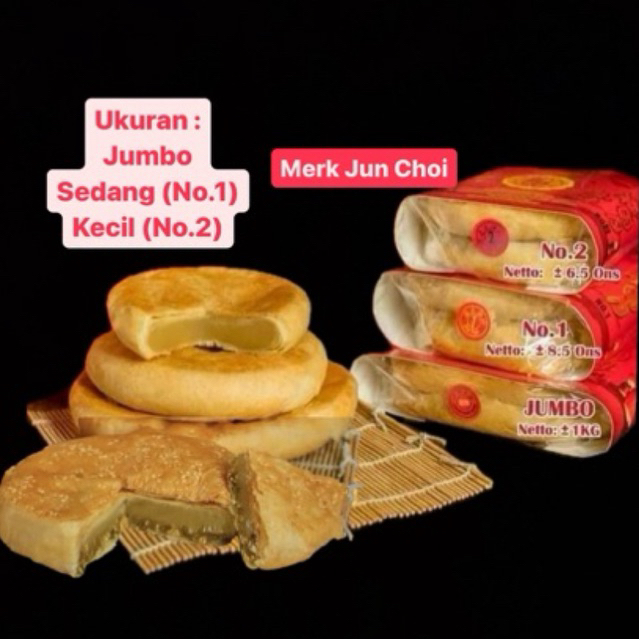 Jual MOONCAKE JIU TUI TAUSA / KUE BULAN MERK JUN CHOI / POK KHOK PIANG ...