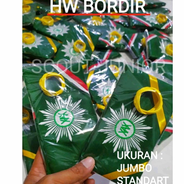 Jual HASDUK HW + RING ROTAN ( BORDIR ) BESAR - KECIL - DASI | Shopee ...