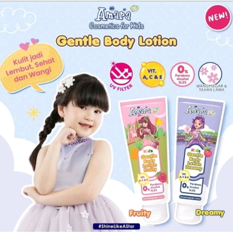 Jual 024 035 AMARA BODY LOTION ANAK DAN REMAJA / BODY LOTION AMAN BPOM ...