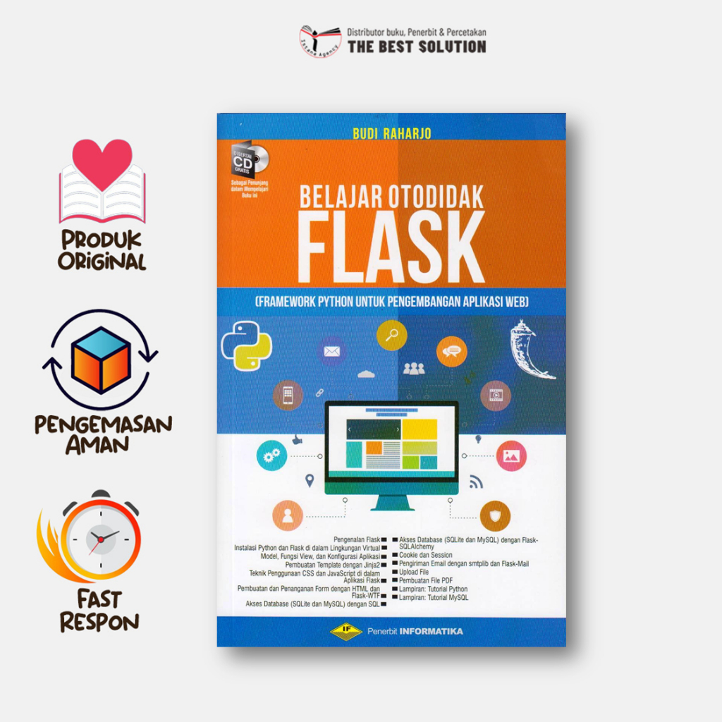 Jual Belajar Otodidak Flask (Framework Python Untuk pengembangan ...