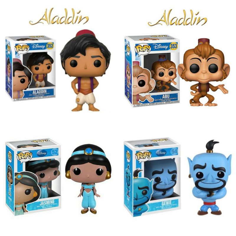 Jual FUNKO POP! DISNEY ALADDIN - GENIE #54 (RARE)/JASMINE #52/ALADDIN ...